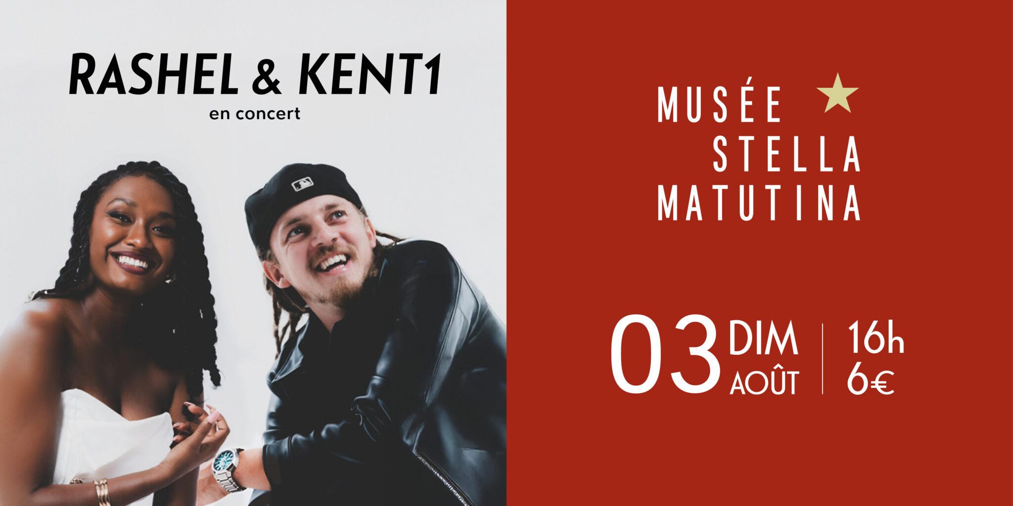 Rashel et Kent1 en concert au Musée Stella - Réunion des Musées Régionaux